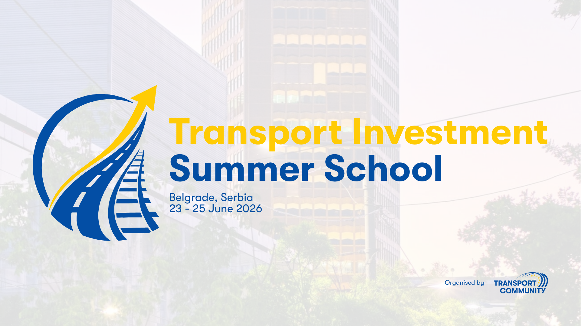Transport Investment Summer School 2026 - Transport Community
